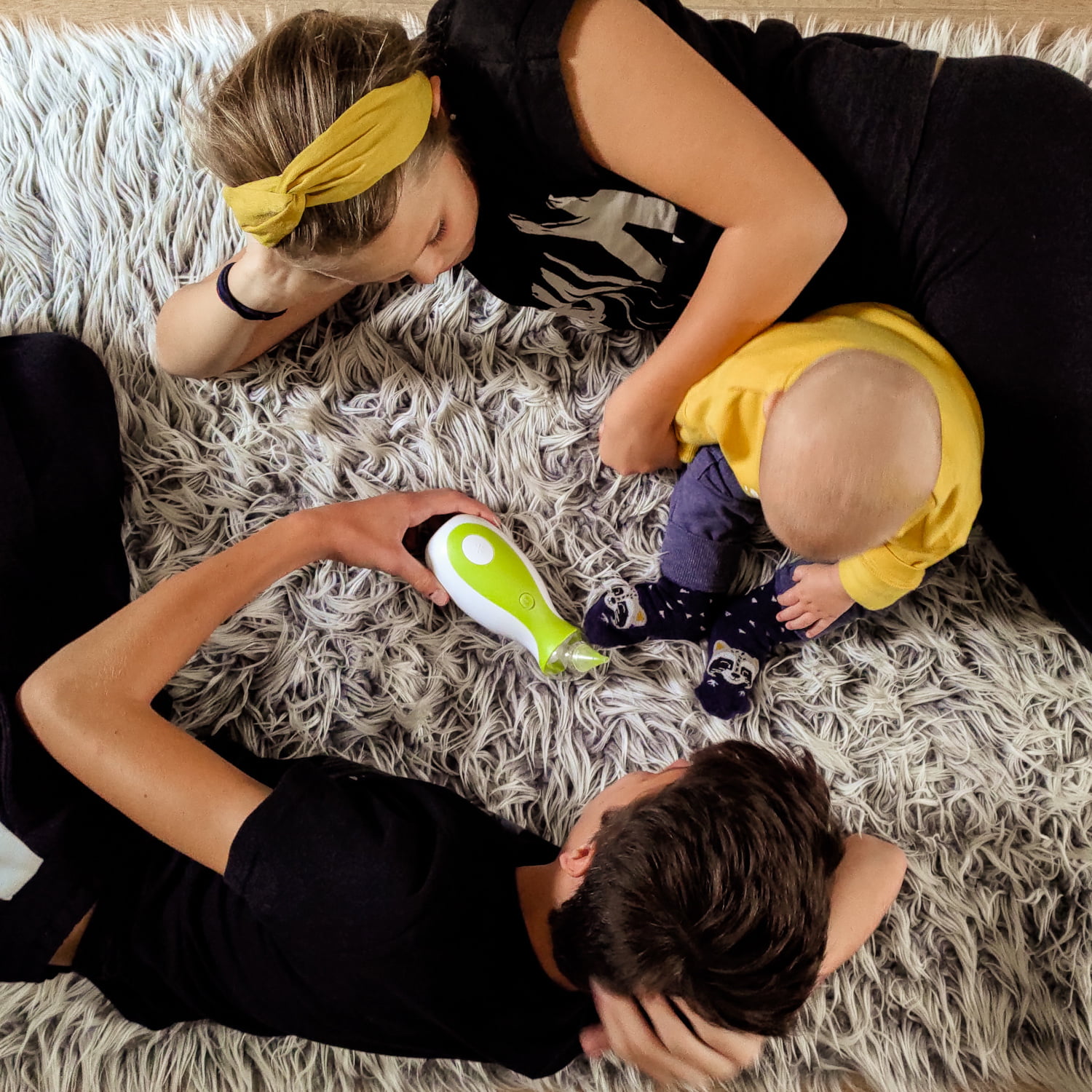 How to make friends with a nasal aspirator? 👶+🐻= ️ | Nosiboo